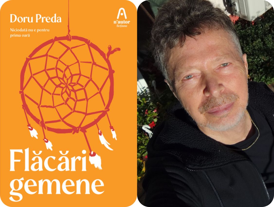 Doru Preda, despre „Flăcări gemene” (Editura Nemira) - citeşte-mă!